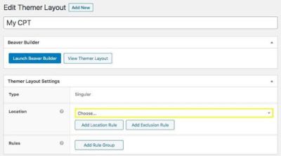 How to Create Custom Post Types Using Beaver Themer Addon | Beaver Builder