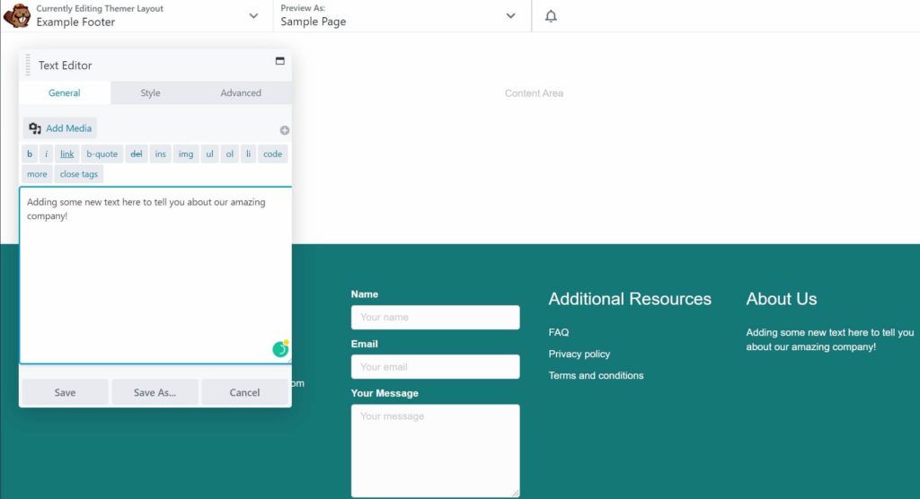6 Steps for Designing a Fully Custom WordPress Footer | Beaver Builder