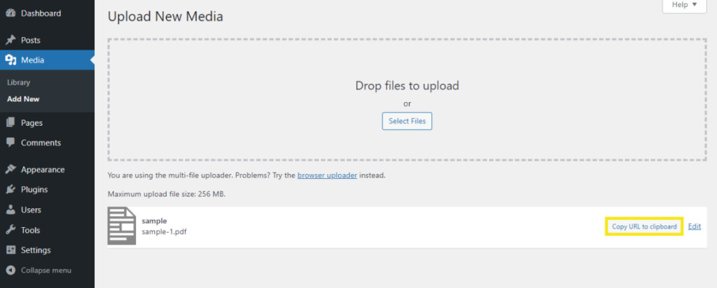 How to Add a Downloadable PDF to Your WordPress Site (In 5 Steps)
