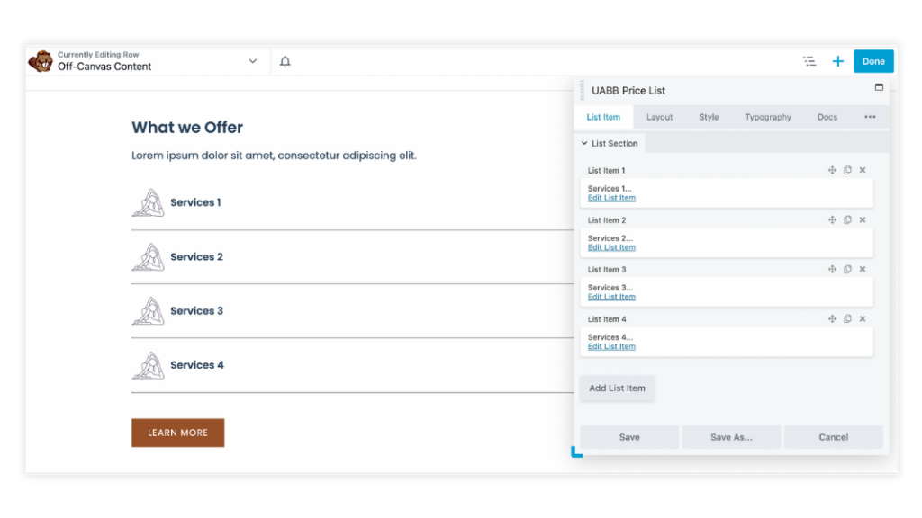 How to Add Off-Canvas Menu in WordPress | Beaver Builder