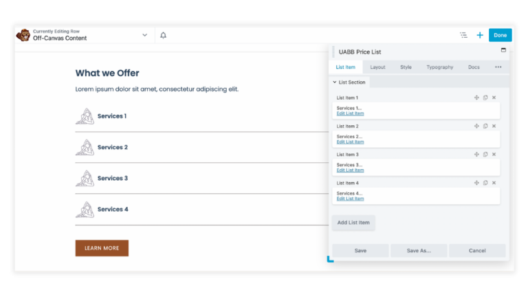 How to Add Off-Canvas Menu in WordPress | Beaver Builder