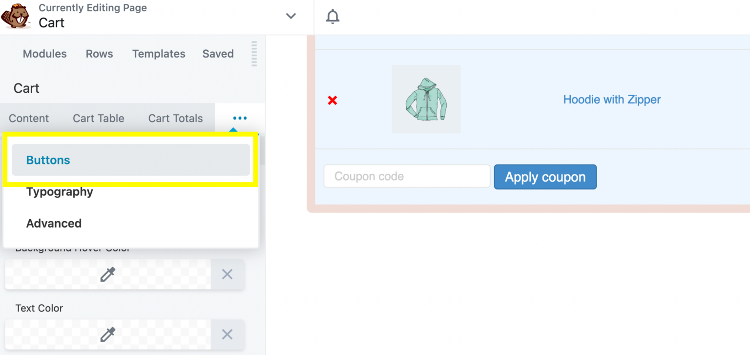 How To Customize Your Woocommerce Cart Page With Beaver Builder In 5
