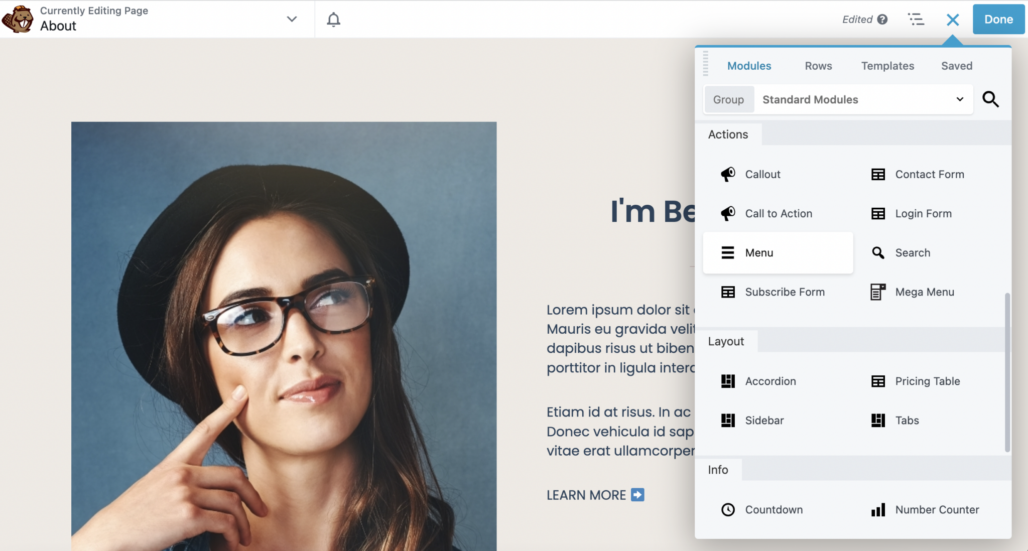 How to Add and Use the Beaver Builder Menu Module (In 5 Steps) | Beaver Builder