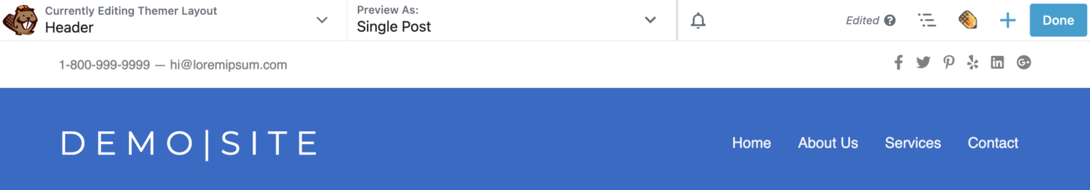 How to Use a Header Template in WordPress | Beaver Builder