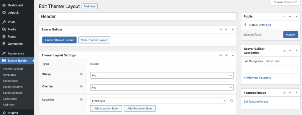 How to Create Headers and Footers with Beaver Themer | Beaver Builder