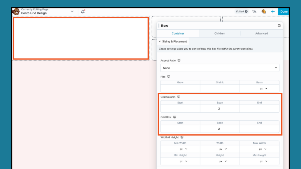 Bento Grid Design in WordPress with Beaver Builder’s Box Module